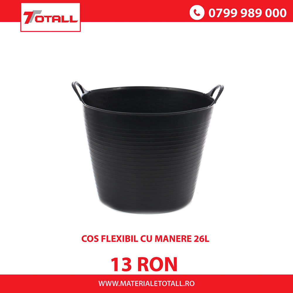 COS FLEXIBIL CU MANERE 26L | Preț 13 RON | Livrare din stoc ...